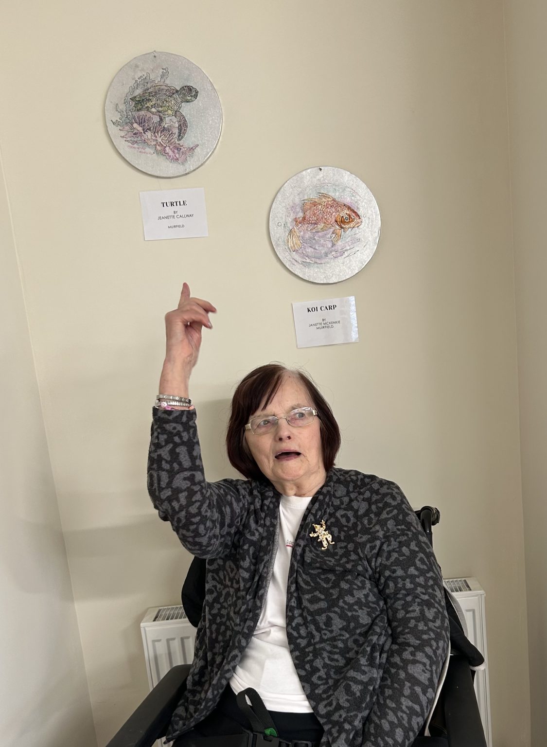 care home activities | art exhibition | Muirfield | Gullane